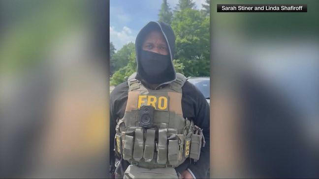 Video shows ICE agents detaining a gardener while at work in Great ...