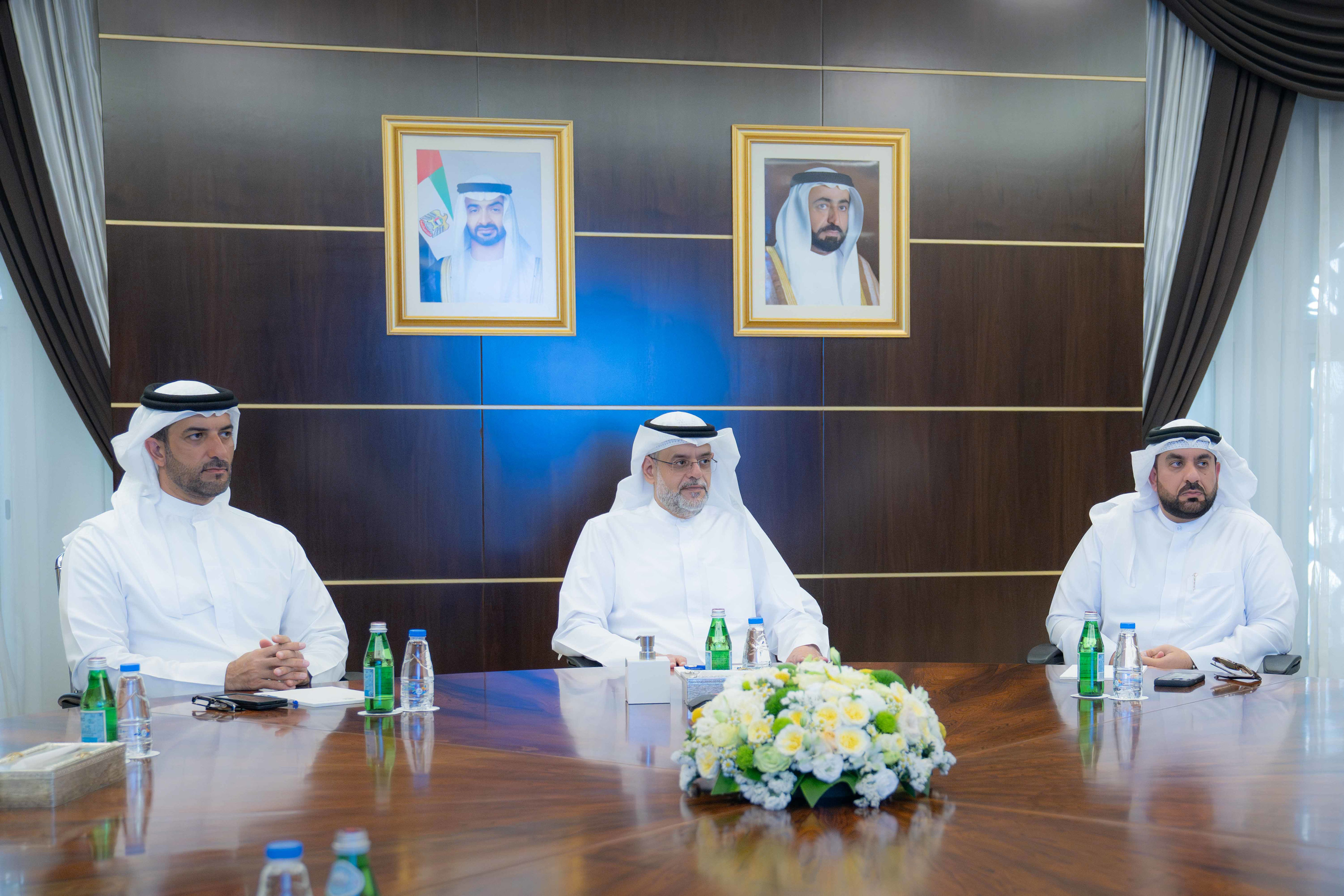 Sharjah Crown Prince discusses energy sector developments