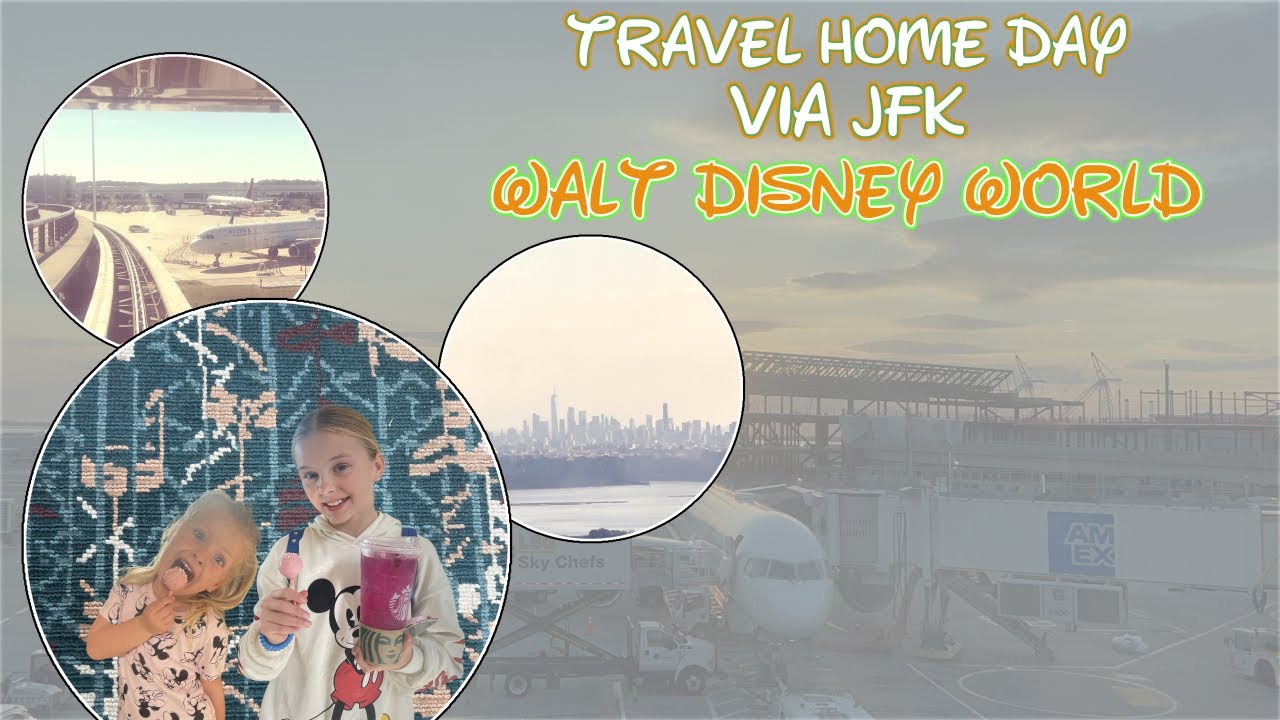 Walt Disney World Vlog | Travel Home Day via NYC | Shake Shack at JFK Airport | Delta | Virgin
