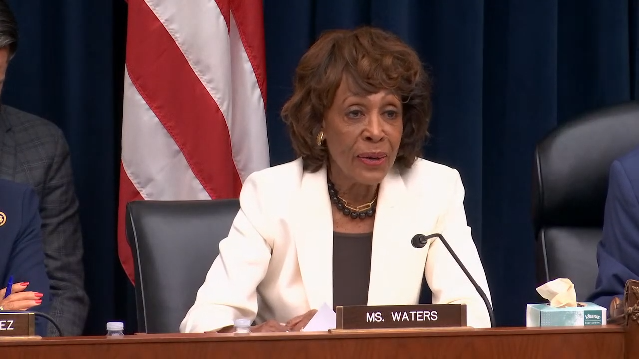'You Better Learn': Rep. Maxine Waters Presses Scott Bessent On DOGE ...