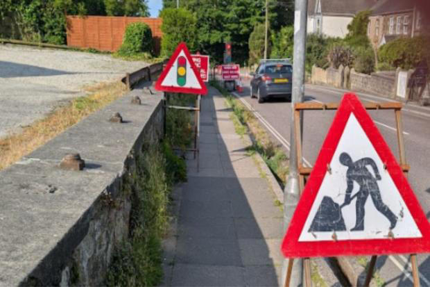Delays expected on main road out of Helston town centre due to ...