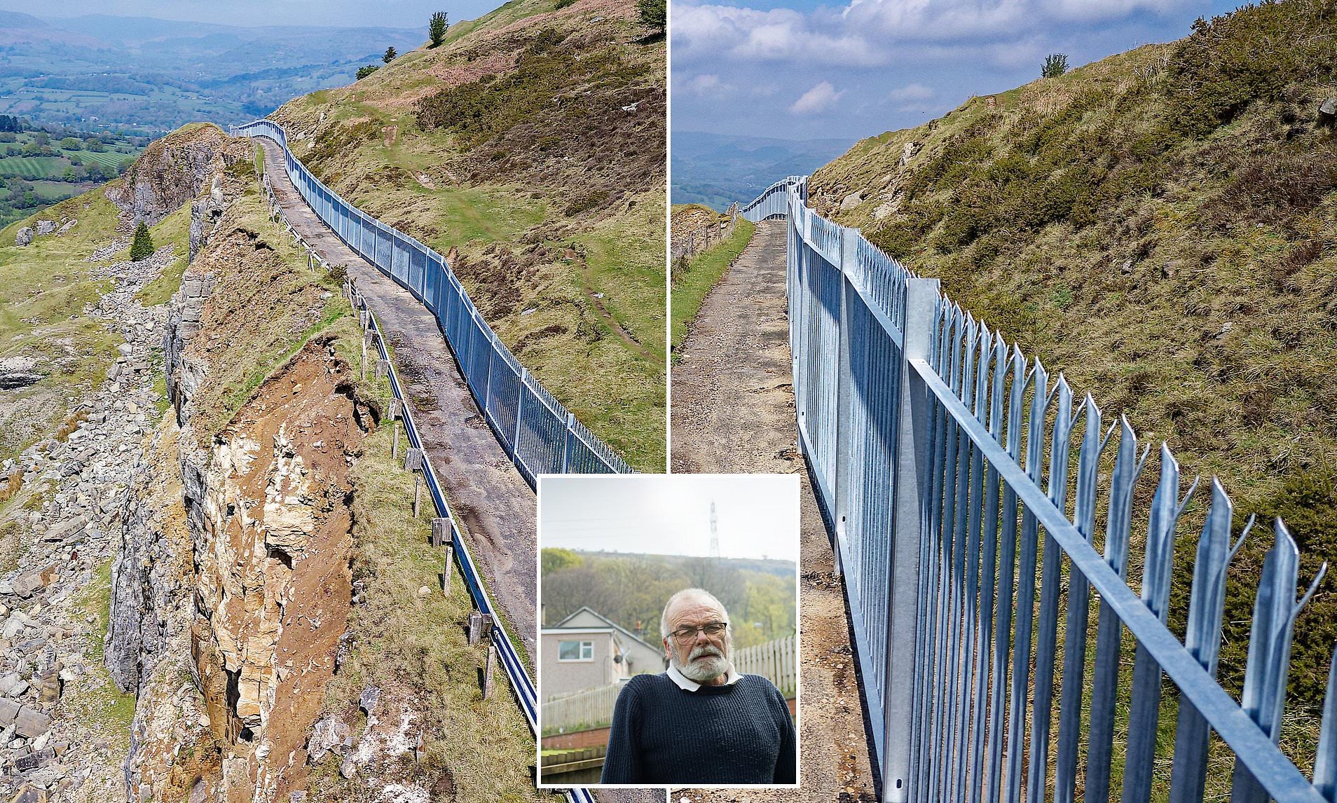 Furious villagers win fight to tear down giant fence blocking beauty ...