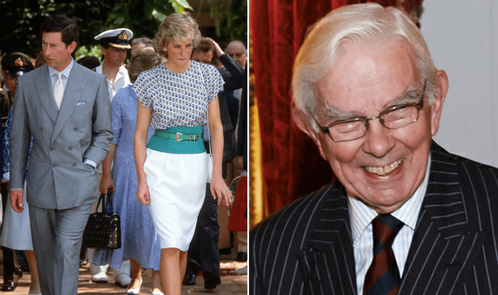Former Royal Family secretary to King Charles and Princess Diana dies ...