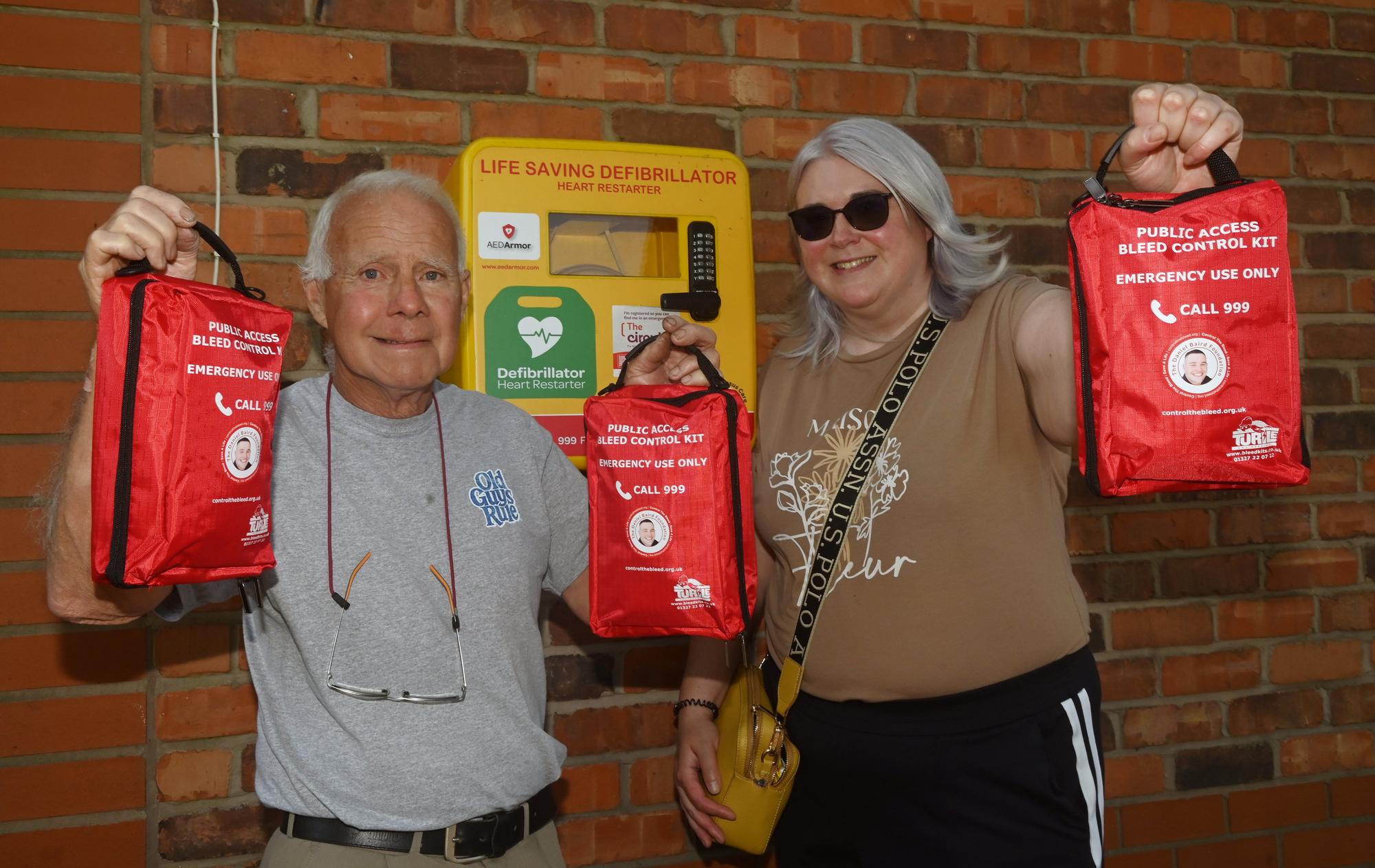 Wigan community comes together to secure bleed control kits for emergencies