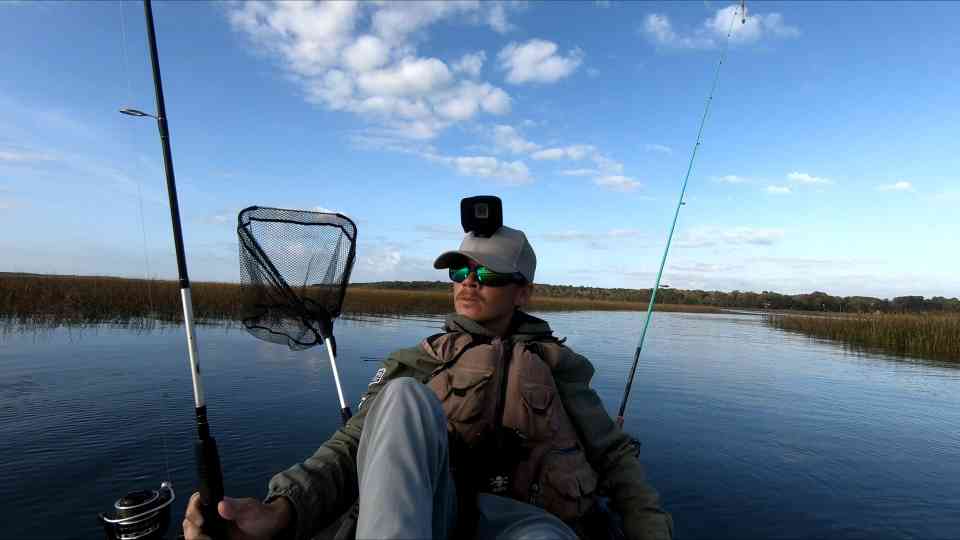 High Tide Fishing in My New Hobie Kayak!