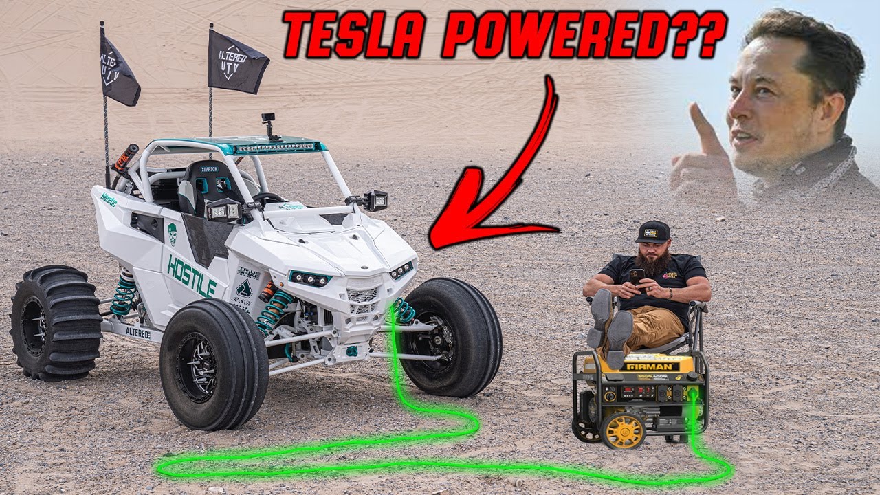 Tesla Meets Off-Road - This UTV Build Is Insane