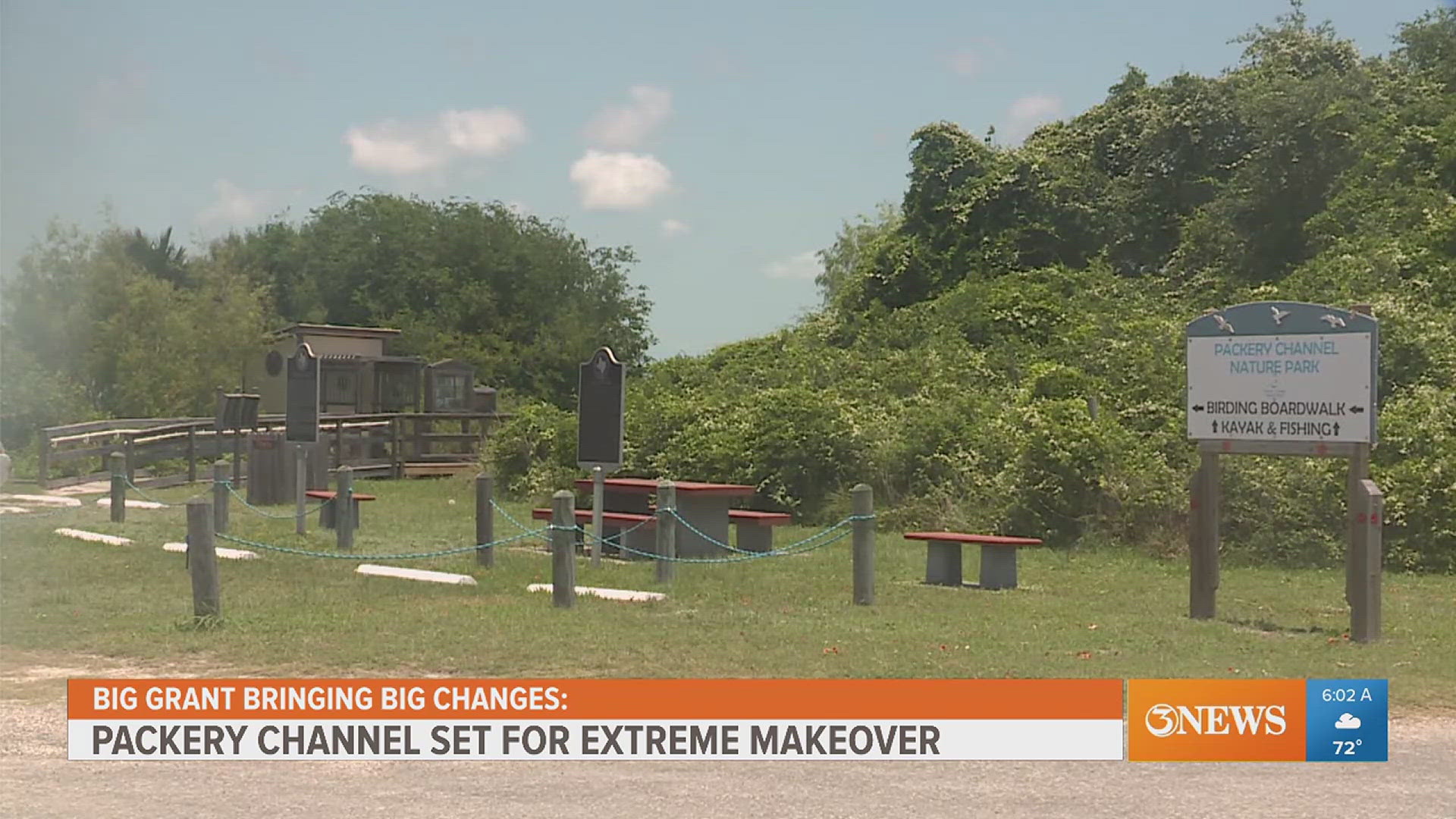Packery Channel set for extreme makeover