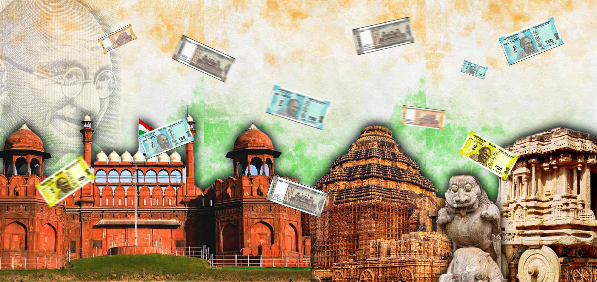 You Carry These Icons in Your Pocket! Famous Heritage Sites on Indian ...