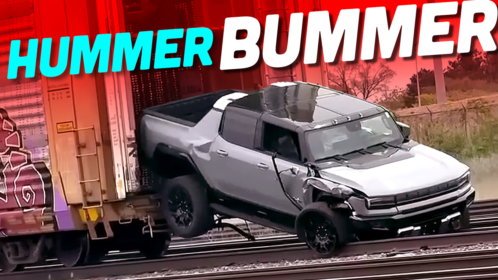 Someone Tried To Steal A Bunch Of Hummers From A Train And It Went Very ...