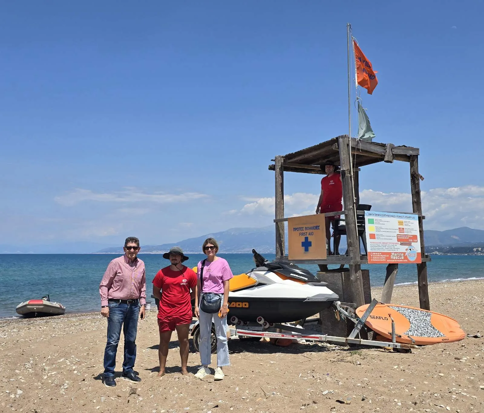 Δυτική Αχαΐα: Σε ποια σημεία τοποθετήθηκαν ναυαγοσώστες – Στις παραλίες ...