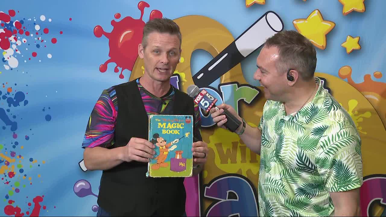 Local magician 'books' kid-friendly shows at libraries this summer