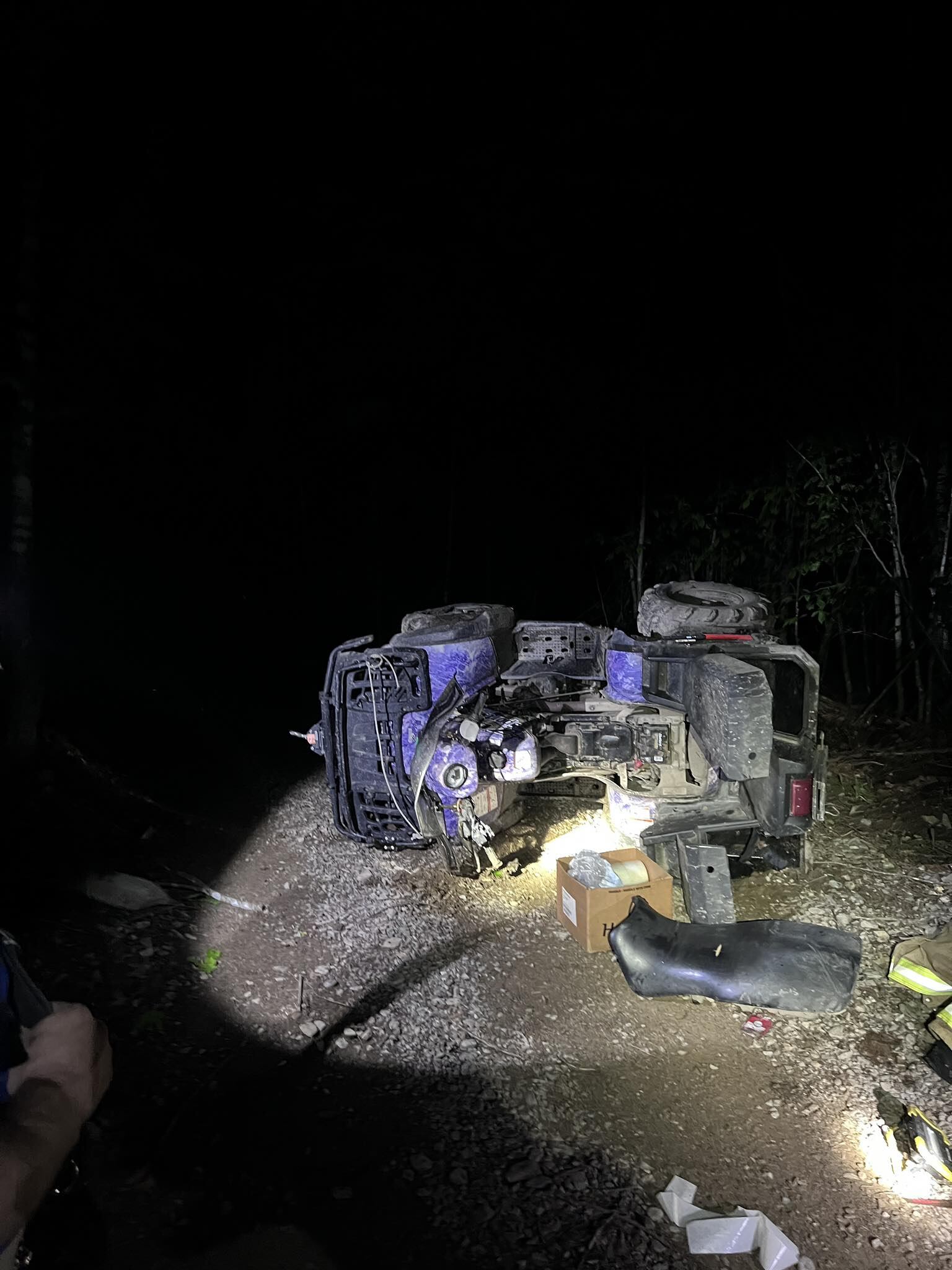 Two injured in Dexter ATV crash