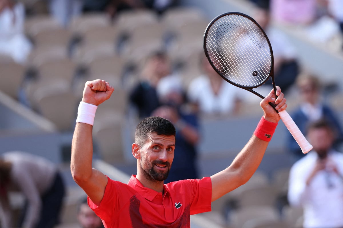 French Open: Novak Djokovic roars past Cameron Norrie and joins Rafael ...