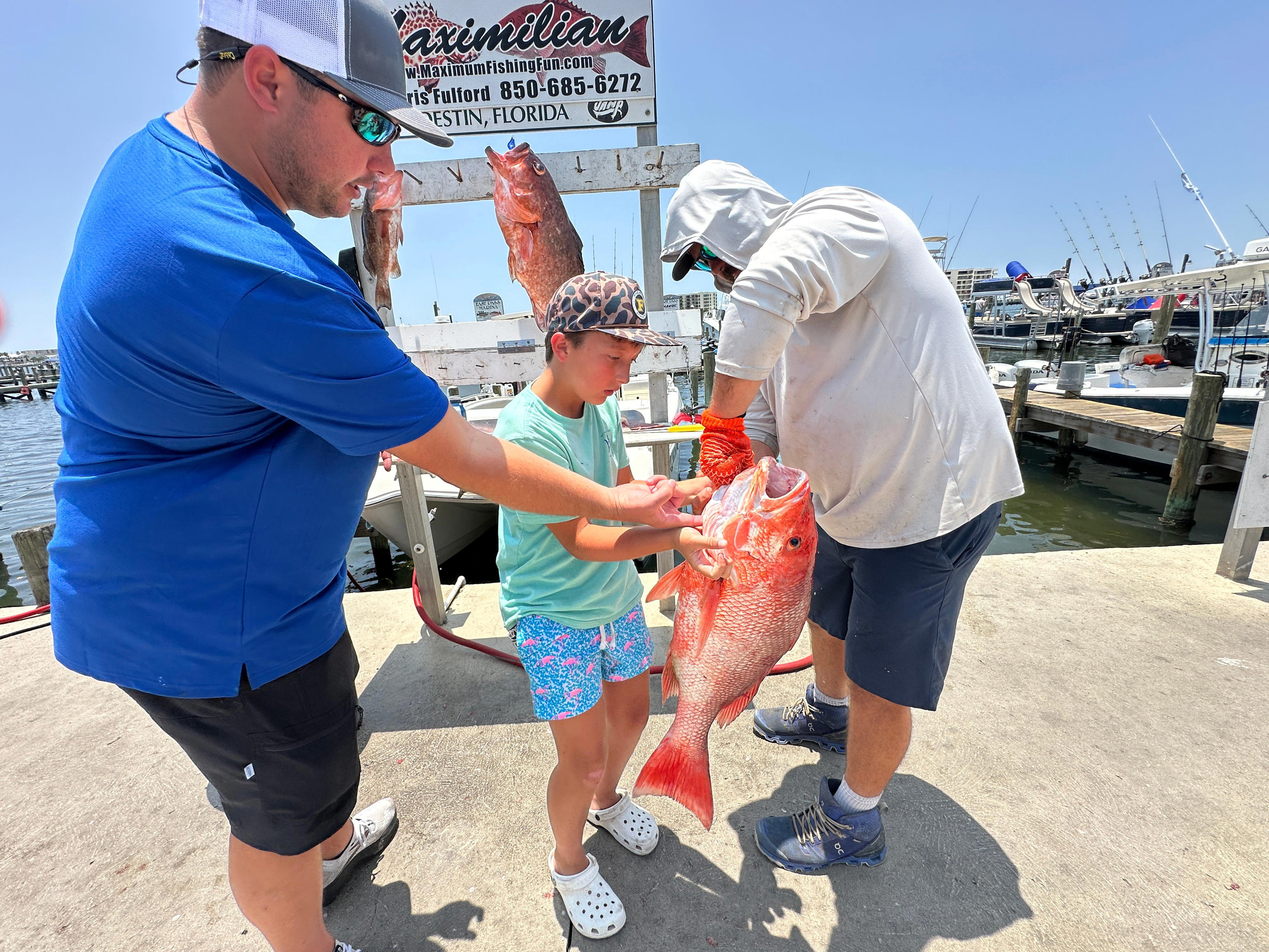 Red snapper recreational for-hire season now open until Jan. 1, 2026