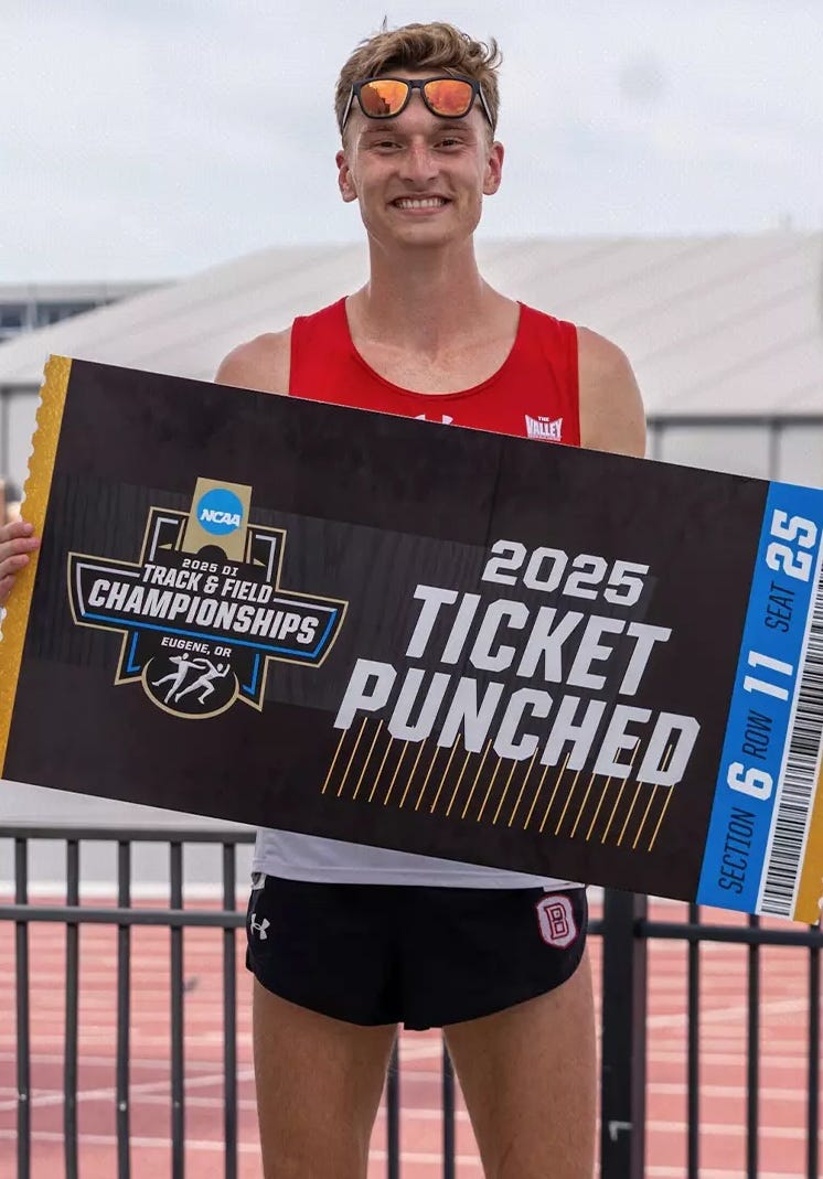 Bradley athlete qualifies for NCAA track and field meet