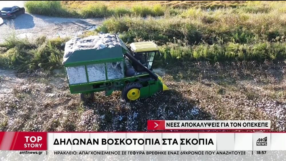 ΟΠΕΚΕΠΕ: Νέες αποκαλύψεις του ΑΝΤ1 για τις αγροτικές επιδοτήσεις