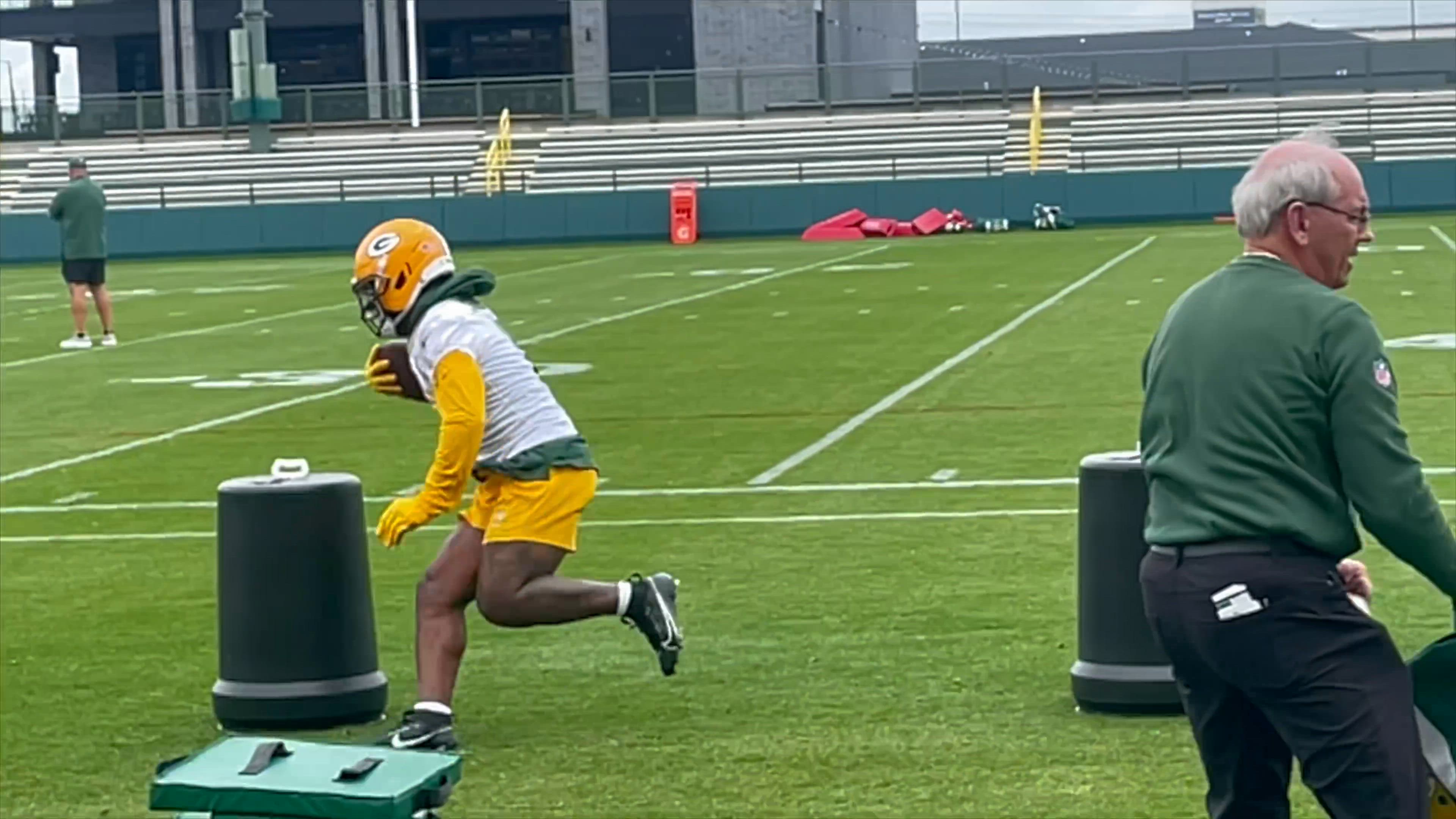 Green Bay Packers Running Backs at OTAs