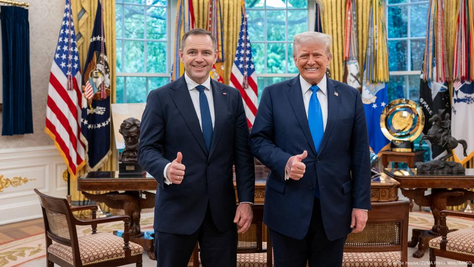 What does Poland's president hope to achieve in Washington?