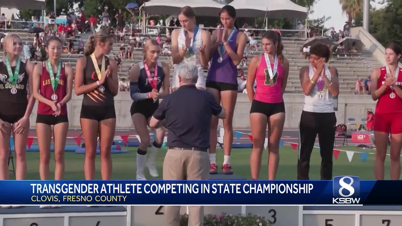 Trans athlete AB Hernandez wins California high jump event, shares podium