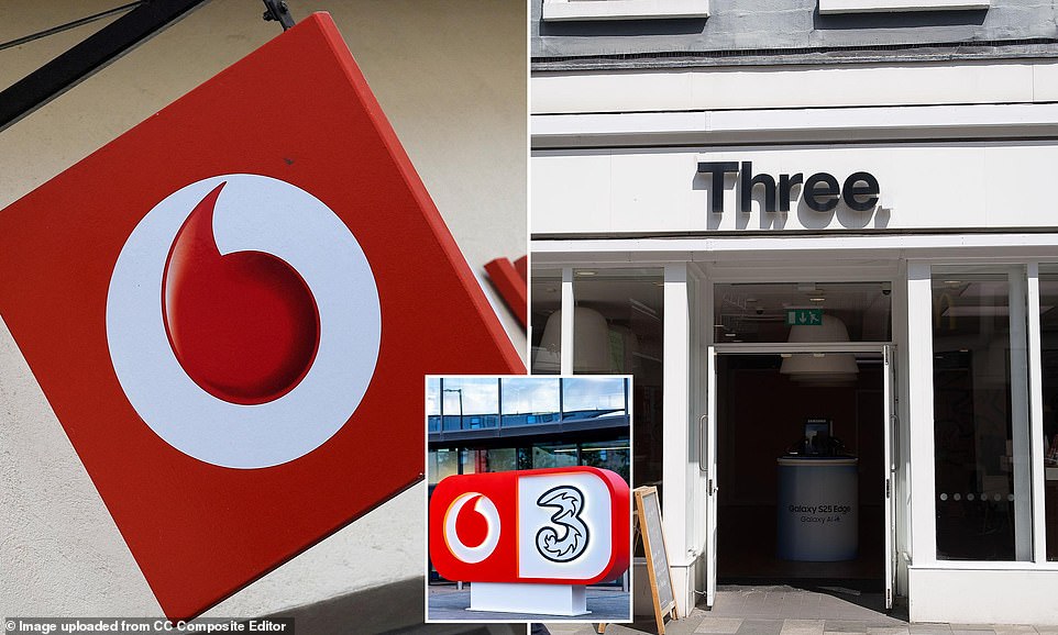 Vodafone completes £15 billion mega-merger with Three UK