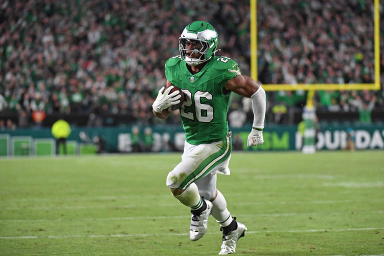 Behind the scenes look at Saquon Barkley becoming the cover athlete for ...