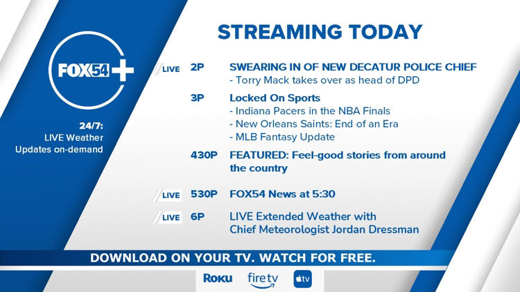 What to watch today on FOX54+ | Chief Torry Mack swearing-in, Locked On ...