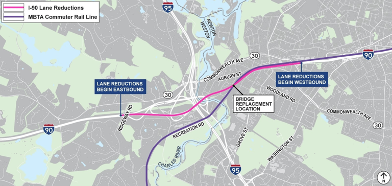 First weekend closures on Mass. Pike complete, but more construction ...