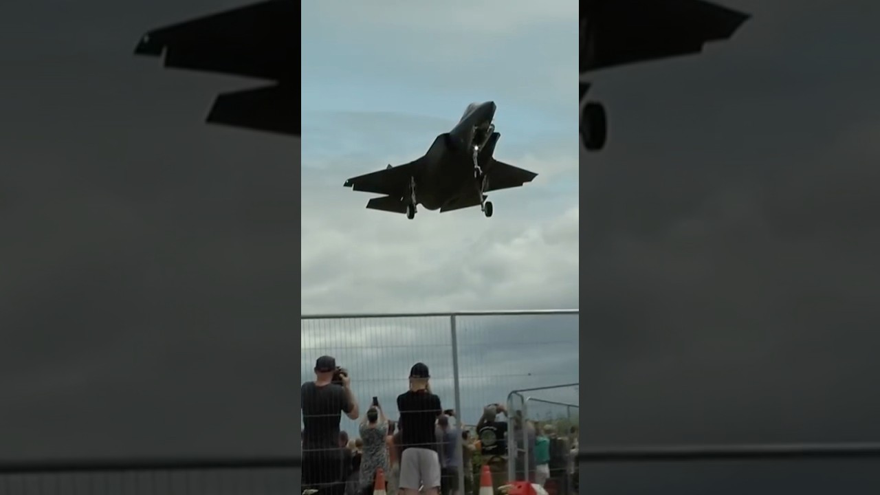 F-35A Landing at RIAT