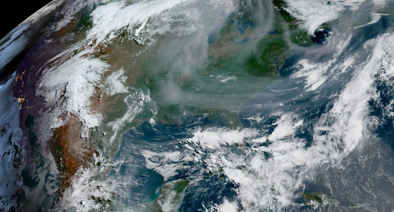 Where is the wildfire smoke coming from? Will the air quality be ...