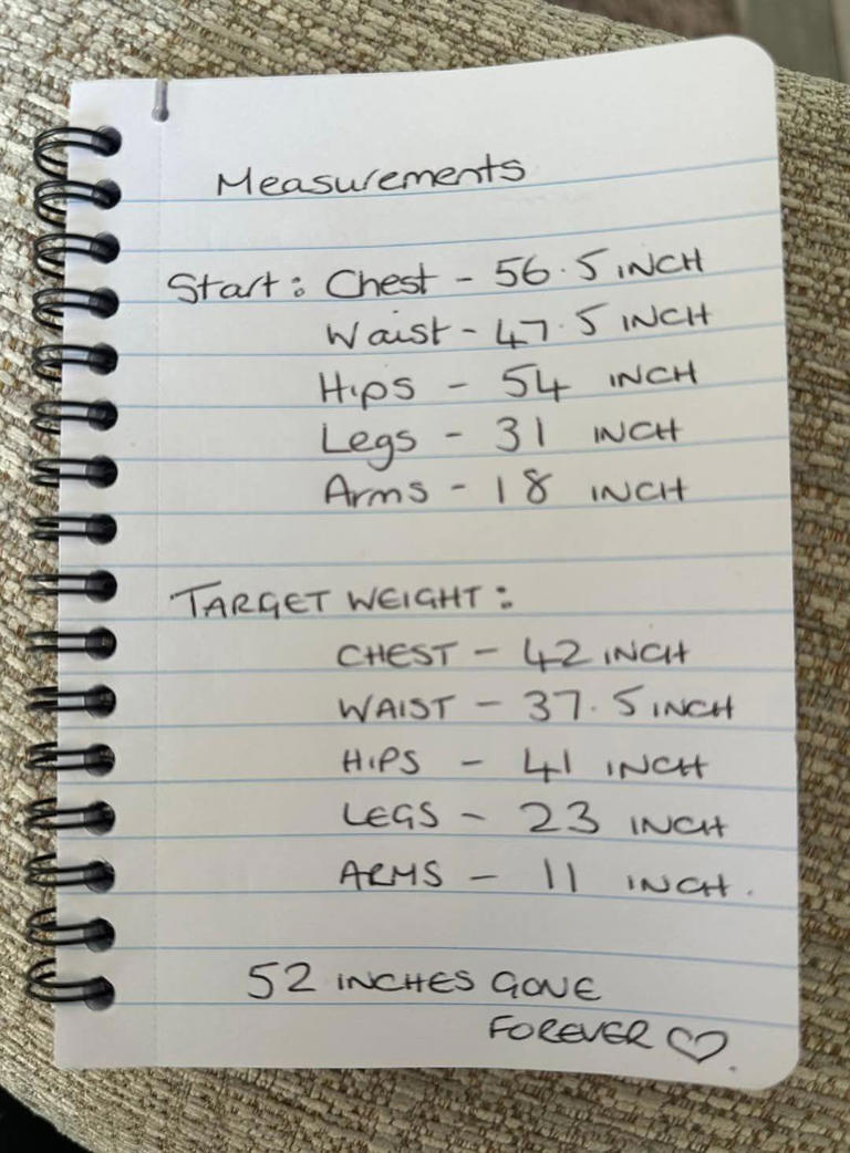 Slimming club member's determination to lose weight praised