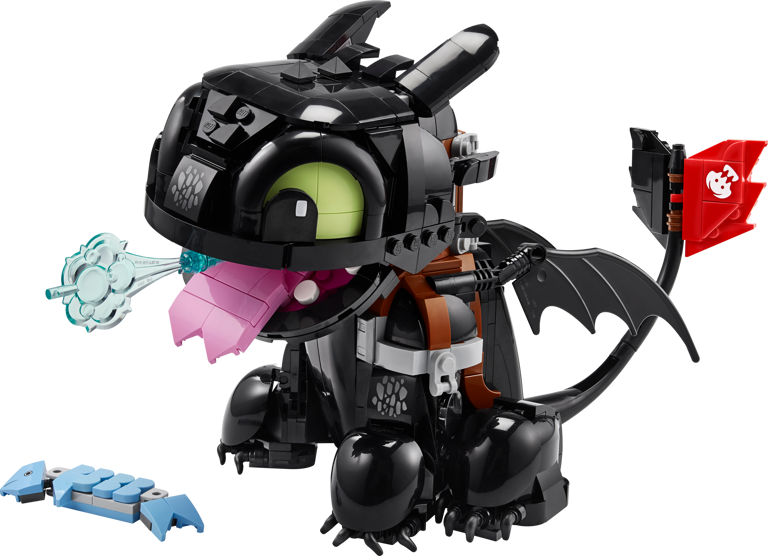 LEGO Icons 'How to Train Your Dragon' Toothless Now Available for Pre-Order
