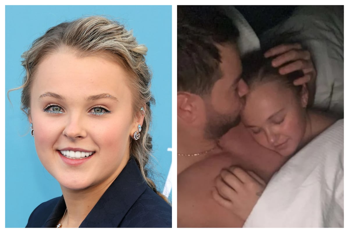 JoJo Siwa admits she's 'head over heels' for Chris Hughes after sharing ...