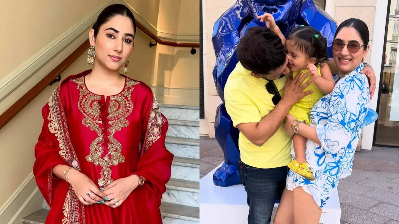 Disha Parmar dresses up in desi look for a wedding in Cannes ...