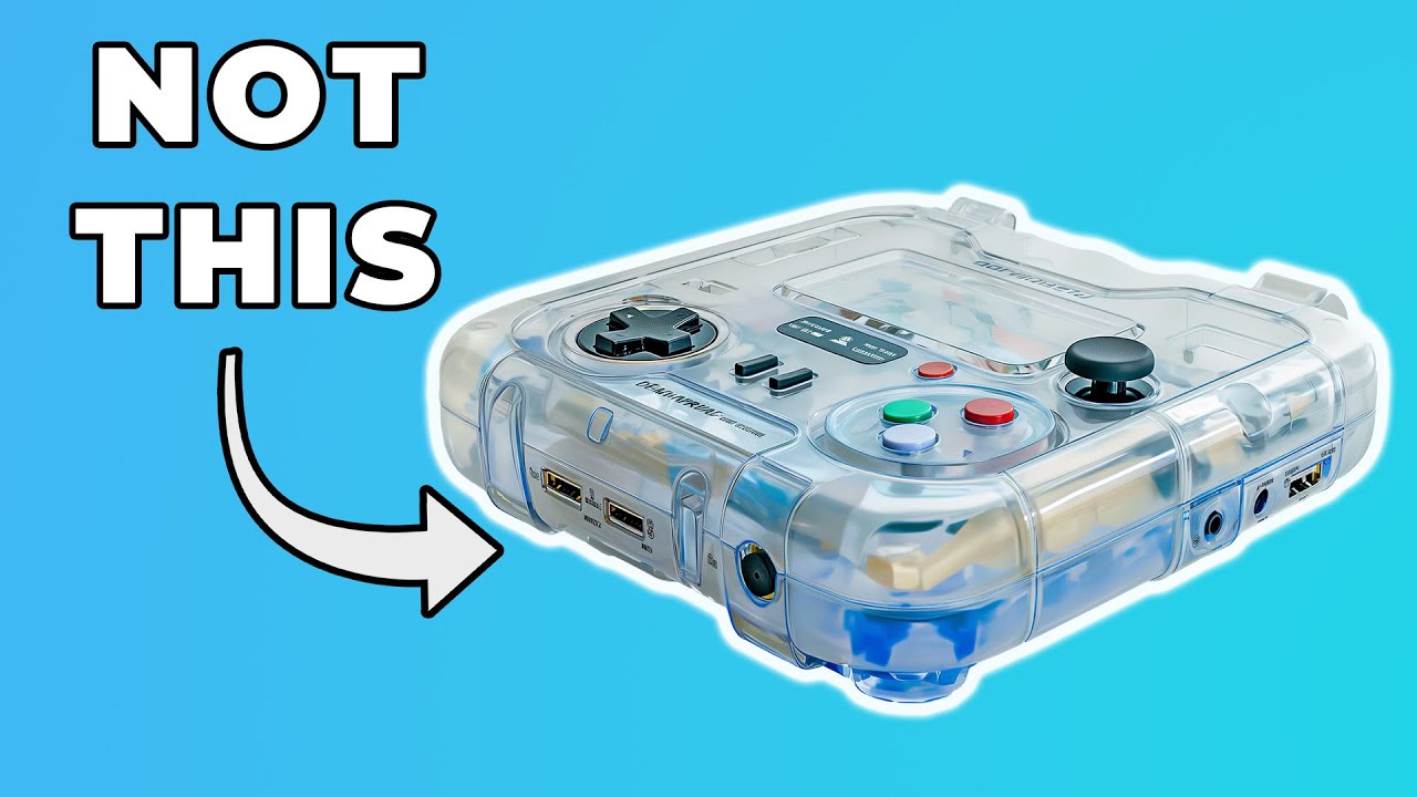 I built a MODERN N64...