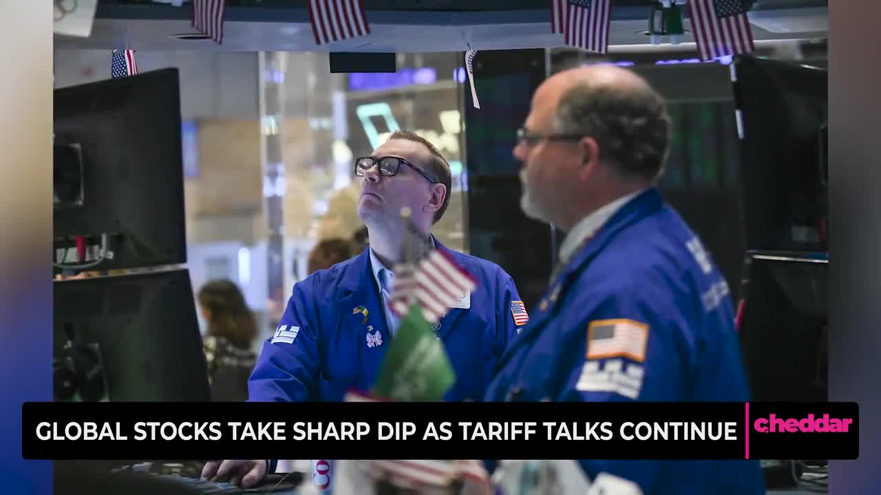 Global Stocks Take Sharp Dip as Tariff Talks Continue