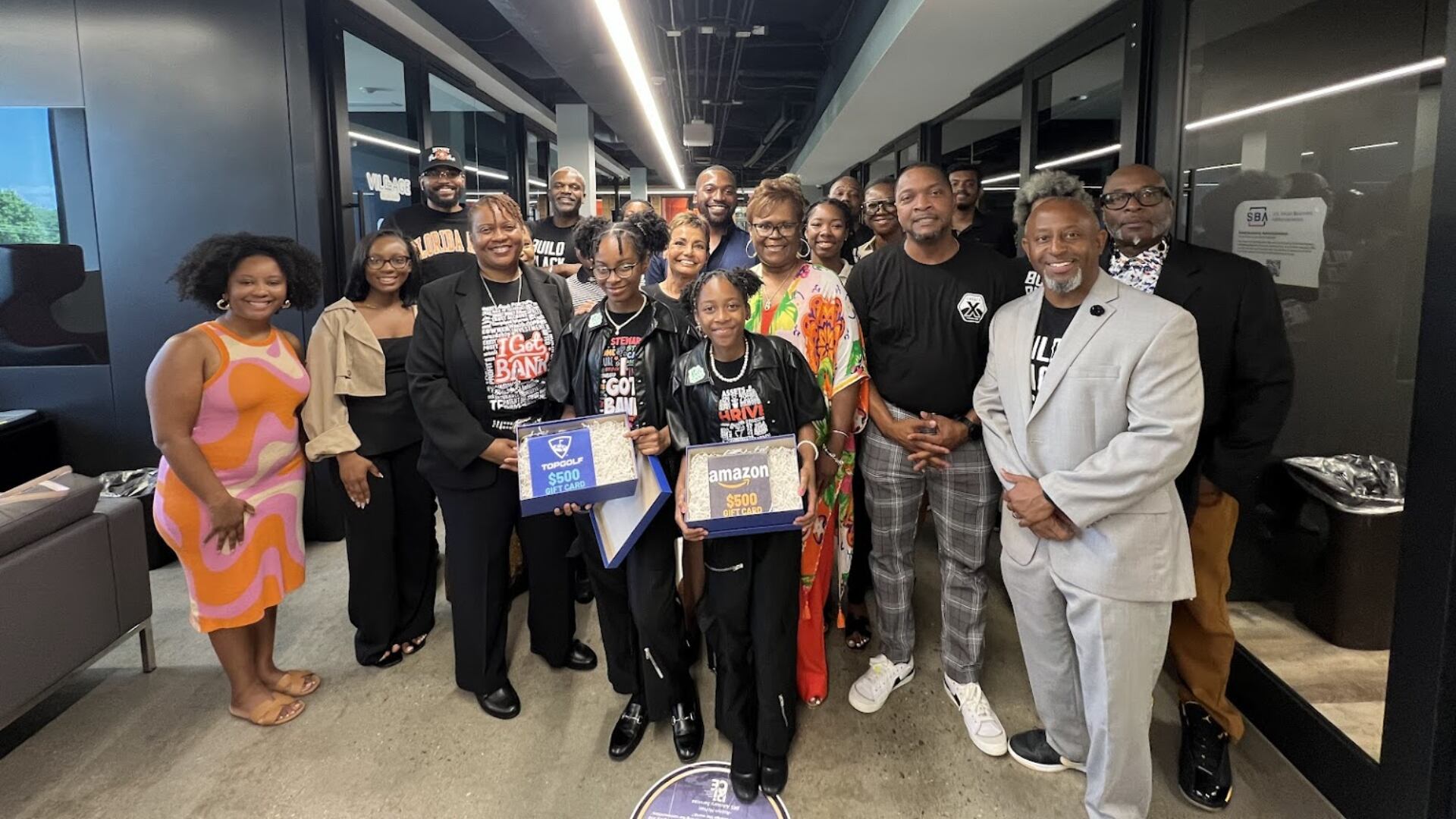 Middle school sisters teaching financial literacy to kids get big surprise