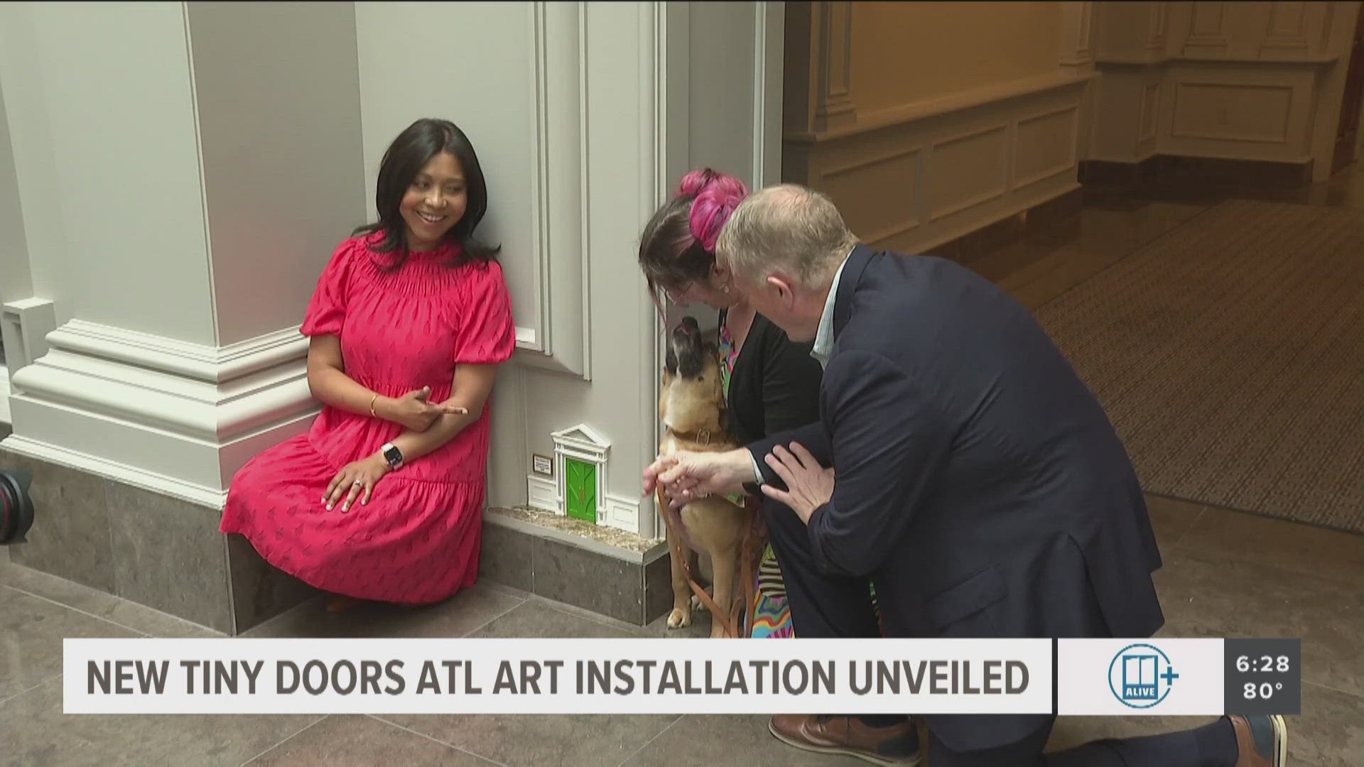 New Tiny Doors ATL art installation at Arthritis Foundation