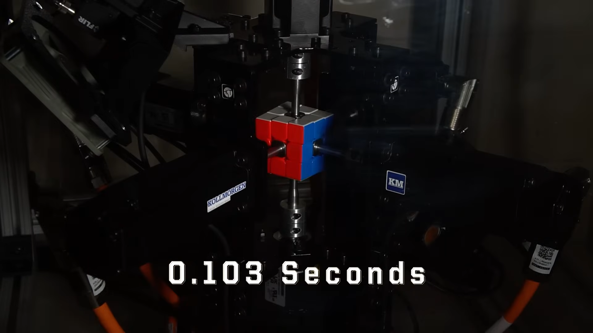 This robot can solve a Rubik's Cube faster than your reaction time telling you it's being solved