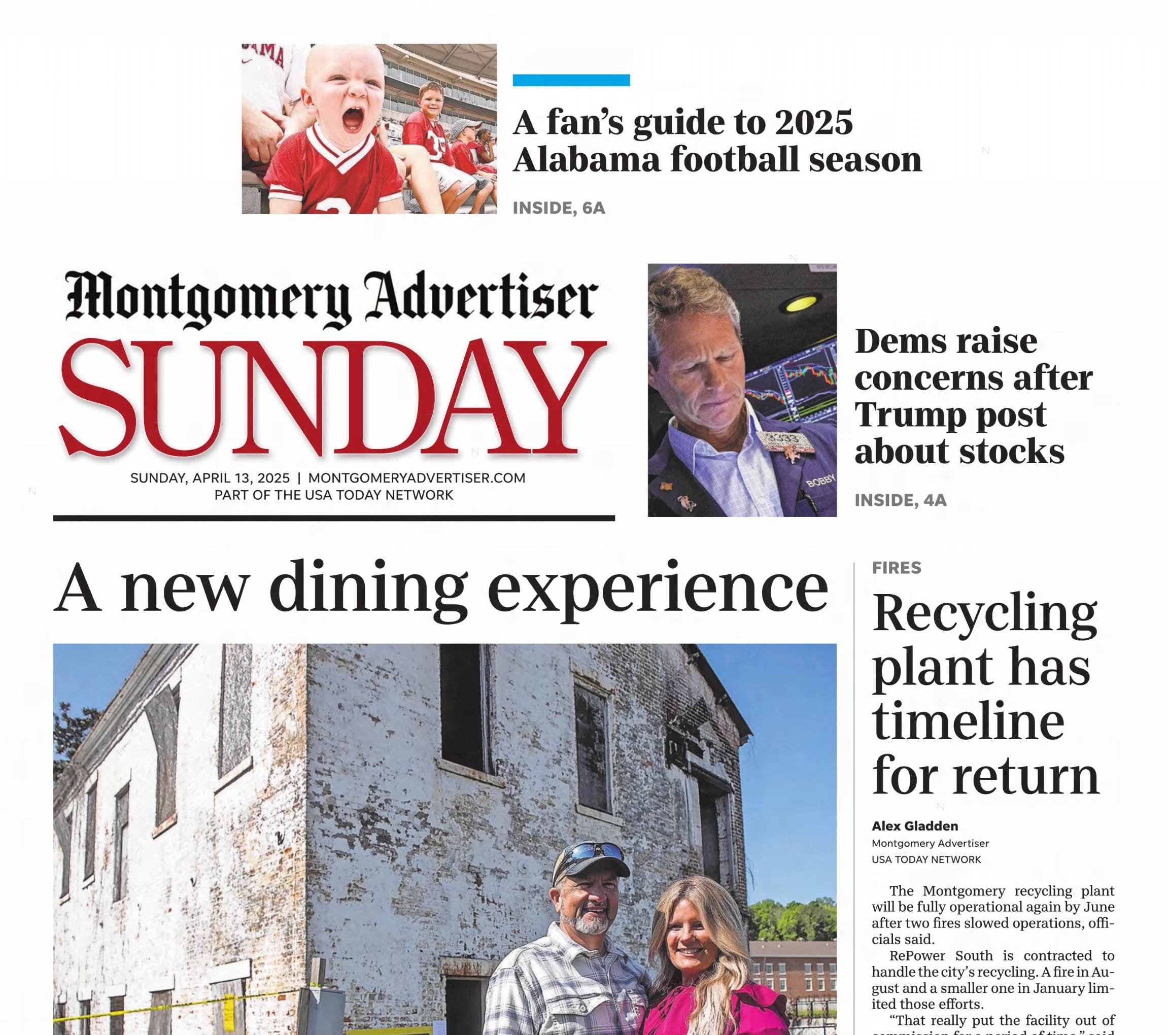 The Montgomery Advertiser is your premier source for Montgomery news ...