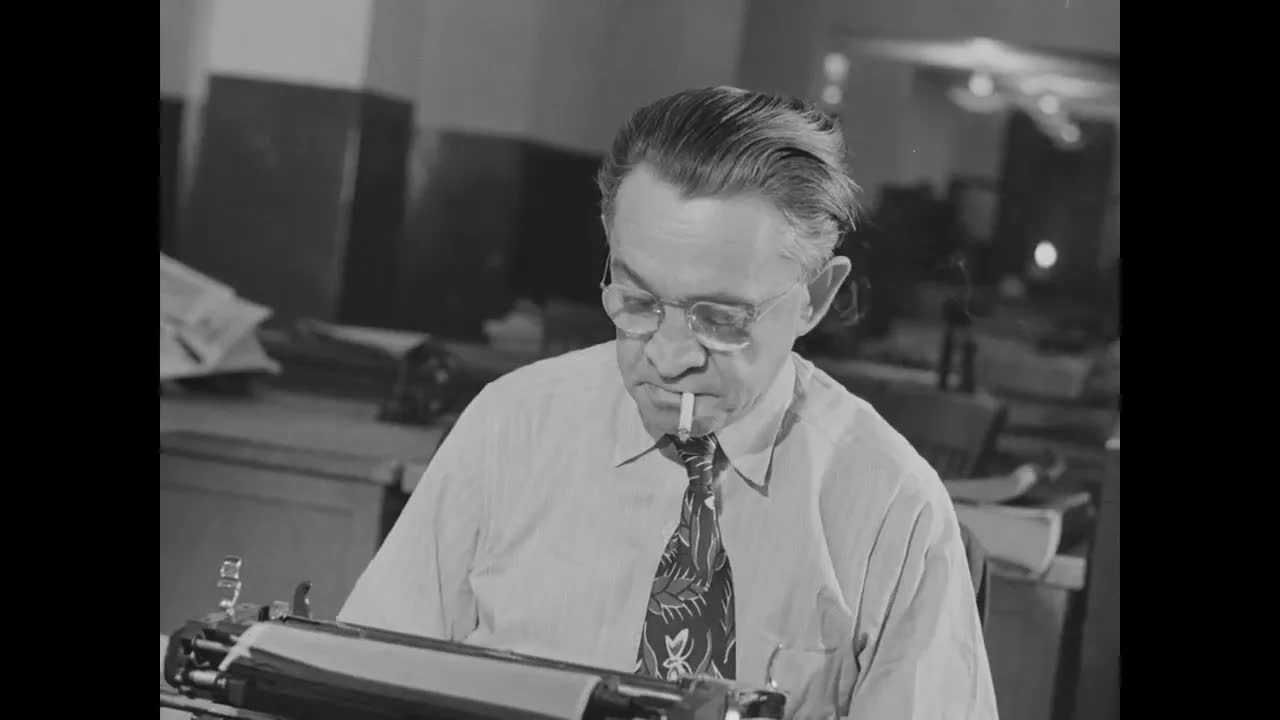 a/v geeks 16mm films: new york times & democracy's diary: newspaper ...