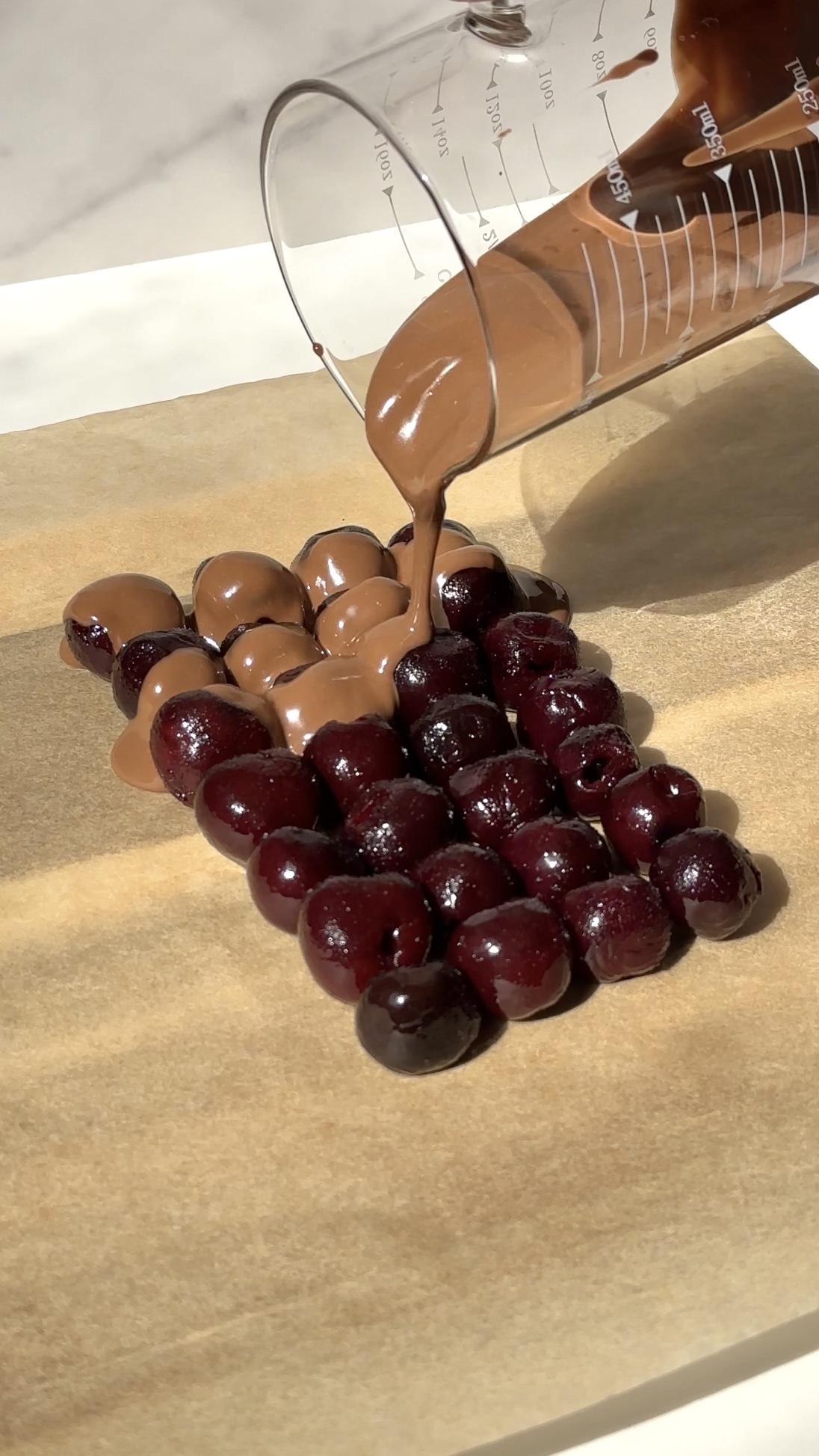 Cherry Almond Chocolate Bark