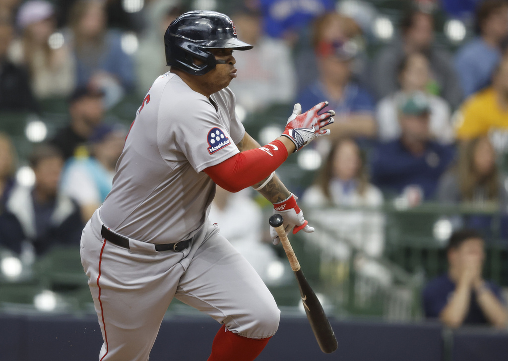 Hall of Famer David Ortiz says leave Red Sox DH Rafael Devers alone on ...