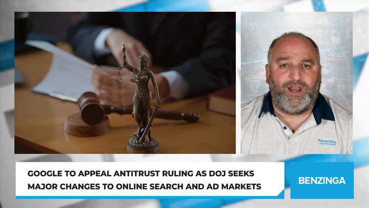 Google to Appeal Antitrust Ruling As DOJ Seeks Major Changes To Online Search And Ad Markets