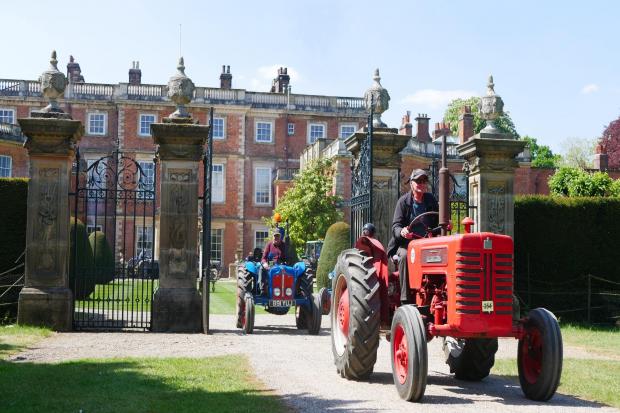 Thousands expected to visit stately hall for UK's largest tractor festival