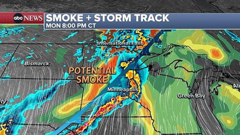 Canadian wildfire smoke poses threat to several US states