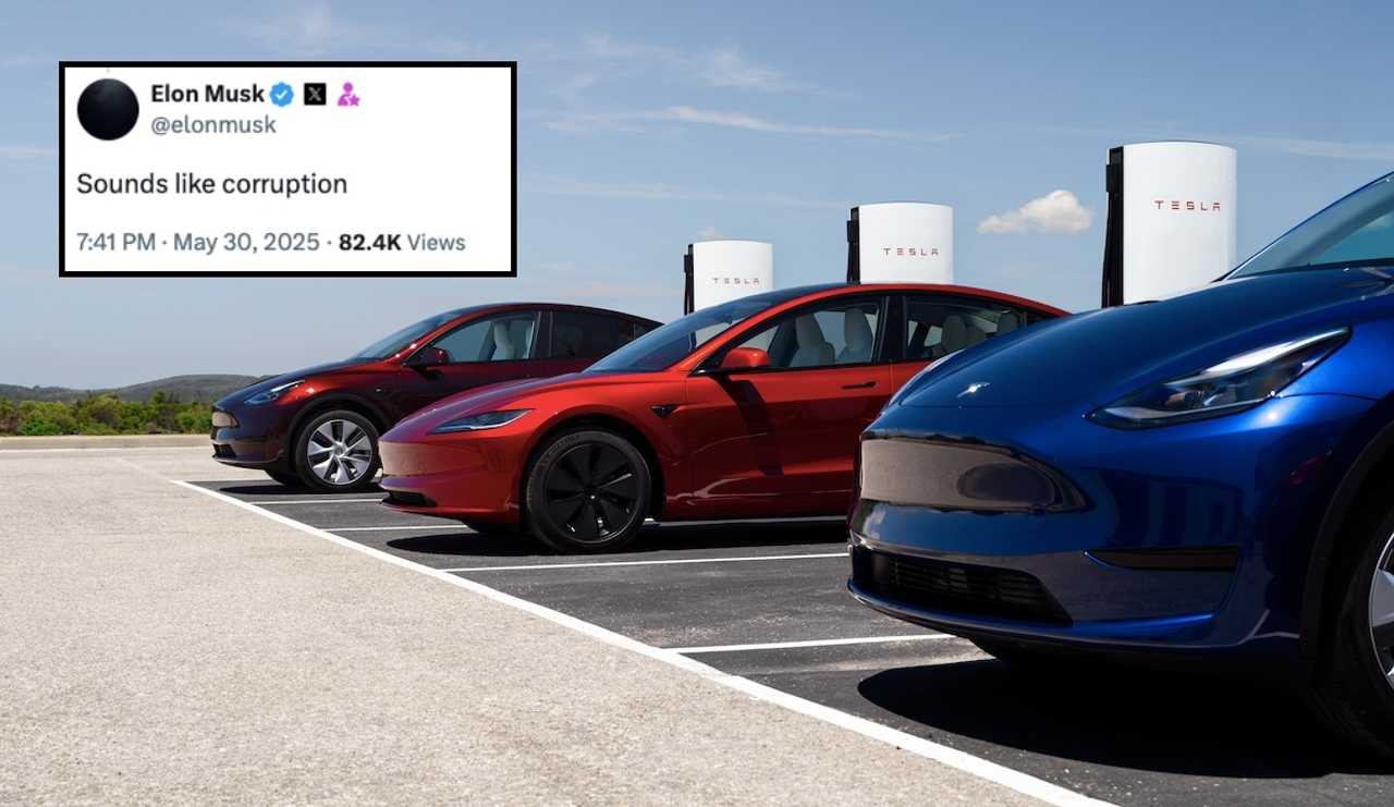 Musk Speaks Out After Tesla Chargers Removed From Turnpike