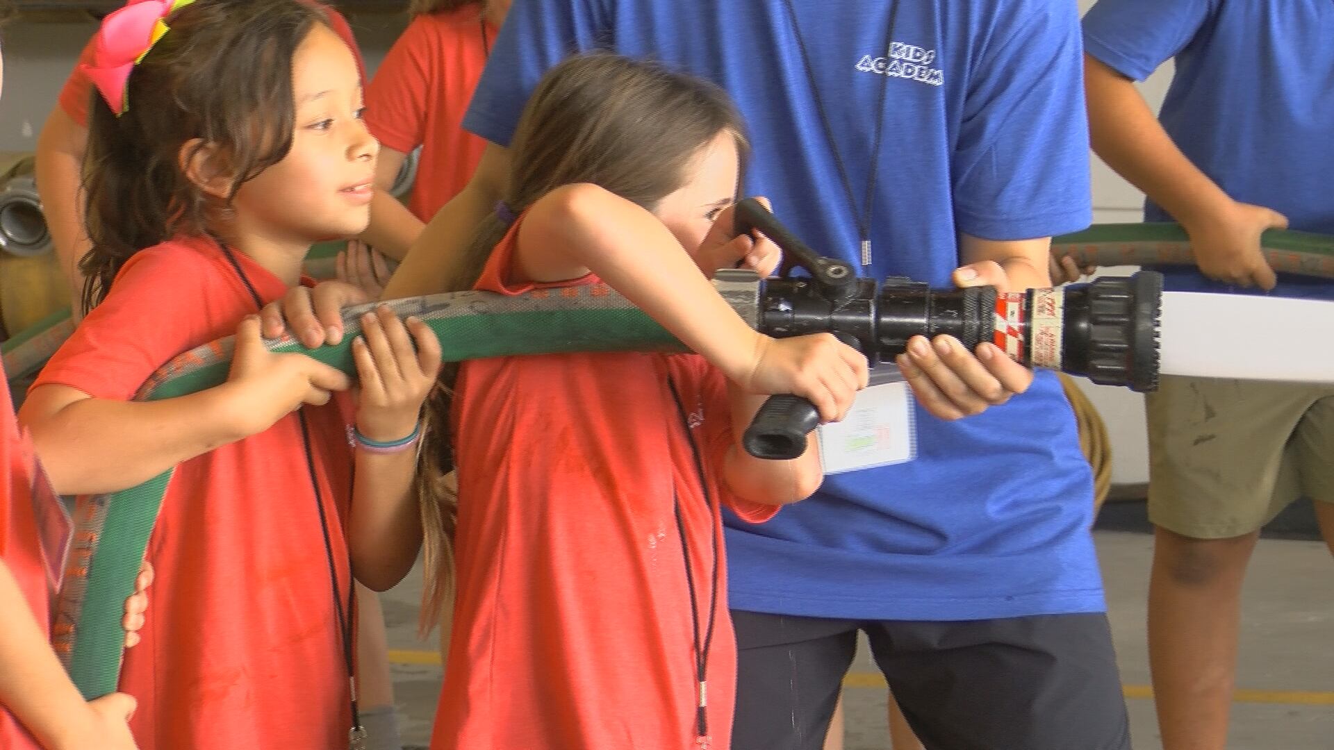 Kids stop, drop, & roll into Biloxi Fire Department for kid’s academy