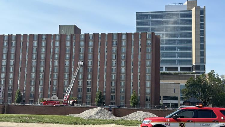 Seventh-floor fire at Columbus high-rise prompts evacuation and road ...