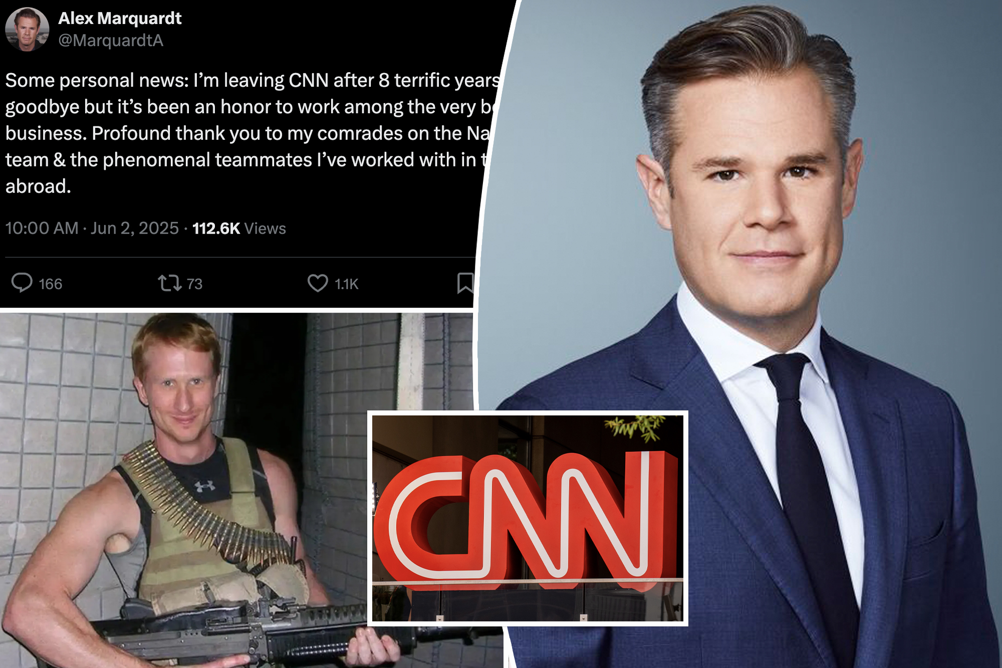CNN reporter Alex Marquardt exits after network lost $5M defamation ...