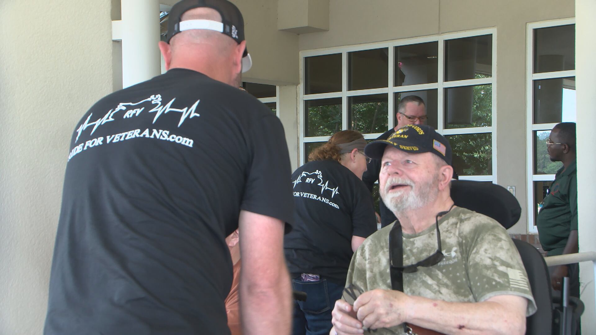 ‘Ride for Veterans 2025′ visits Collins Veterans Home